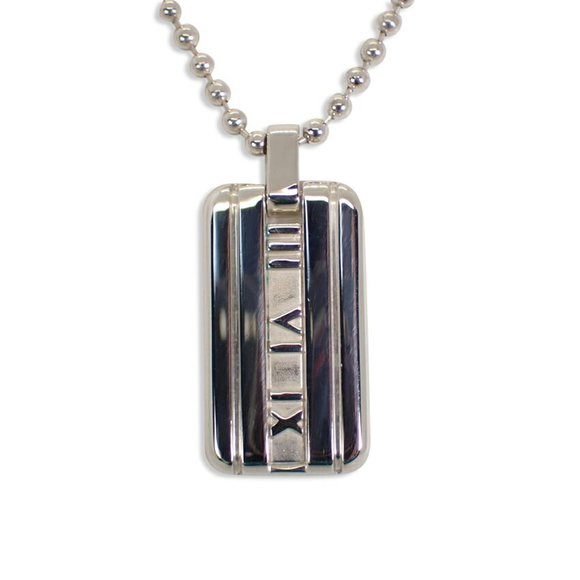 Tiffany & Co. | Jewelry | Tiffany 925 Atlas Pendant Necklace | Poshmark